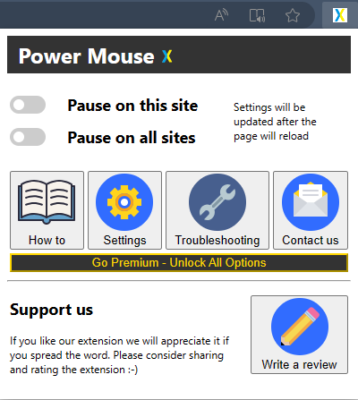 Power Mouse X
